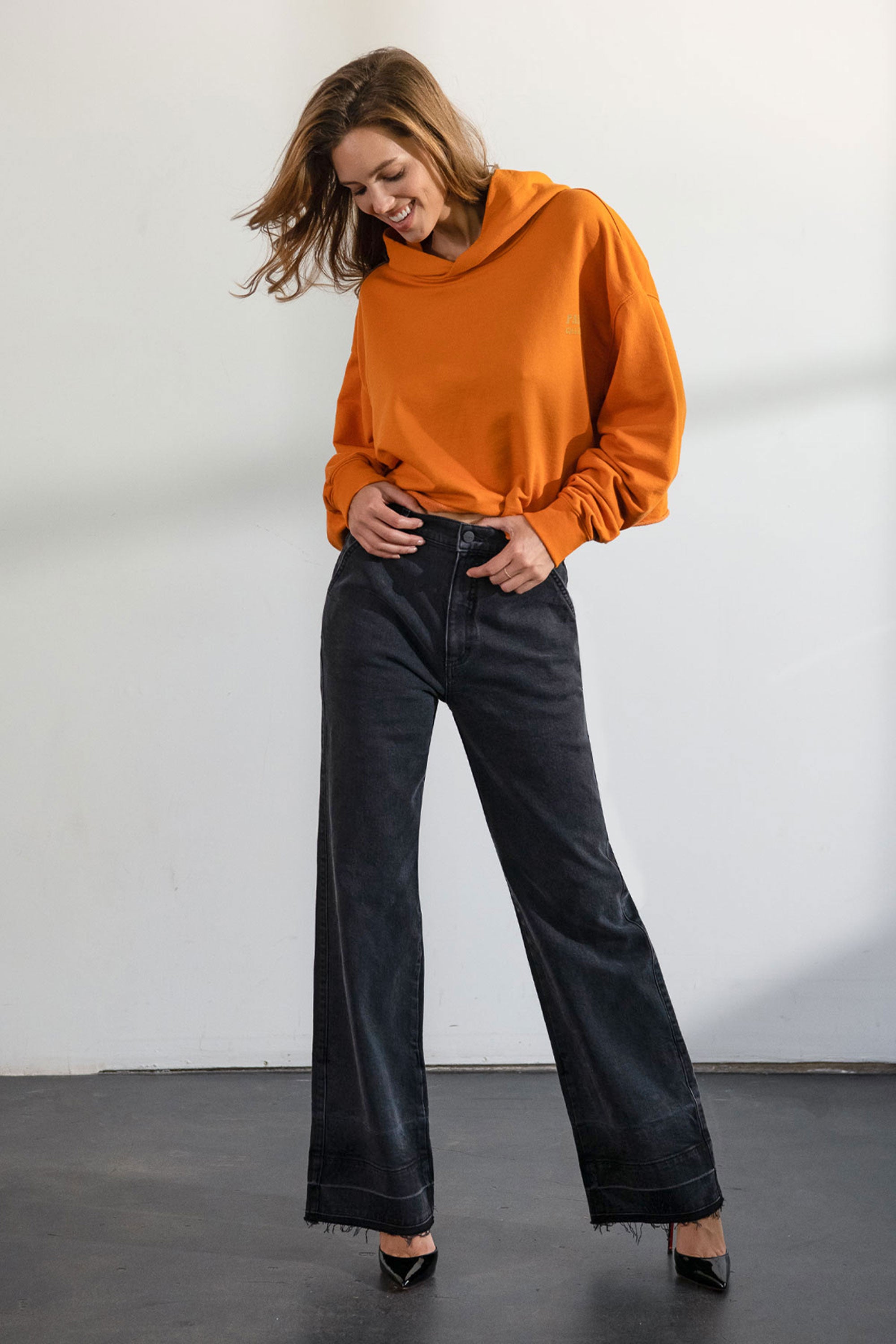 Meaghan Signature High-Waist Wide Leg Jean In The Fame – Siwy